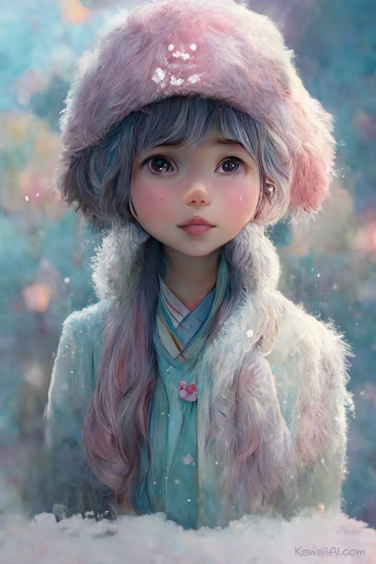 Cute Human AI Art Images - Kawaii AI