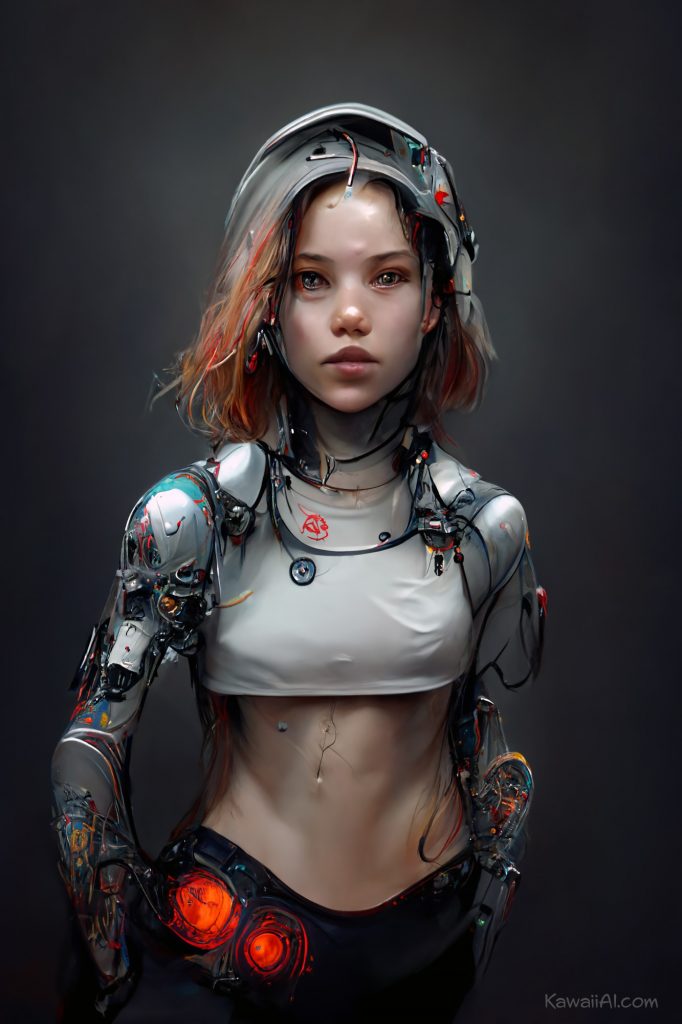 Cute Human AI Art Images - Kawaii AI